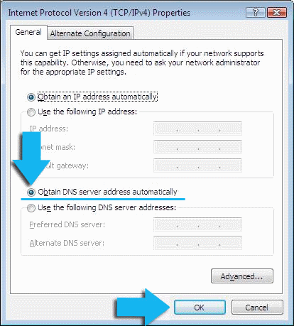 How to Enable and disable Comodo Secure DNS Service for Windows 7 and Vista